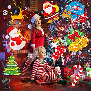 Mothers Day Projector Lights 2024 Upgrade, Mother's Day Gifts Party Decoration, 8 Themes Holiday Projector Light Show Outdoor