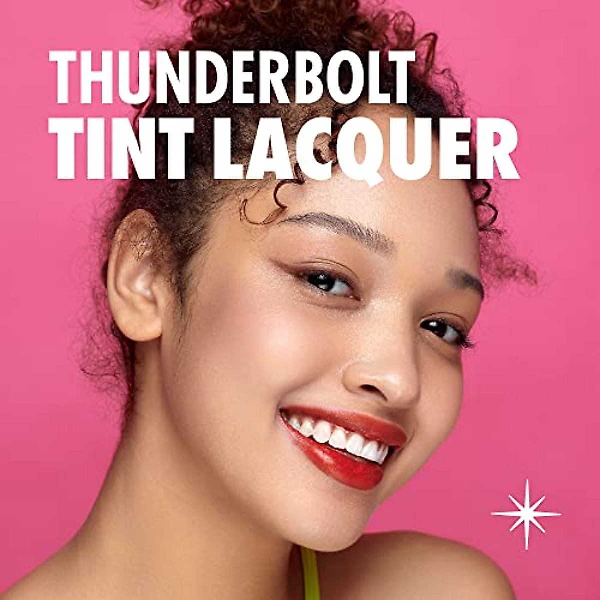 COLORGRAM Thunderbolt Tint Lacquer #02 Heart Tok | Highly Pigmented, Long Lasting, Moisturizing Lip Stain, Buildable and Blendable Lip Tint (0.2 fl.oz)