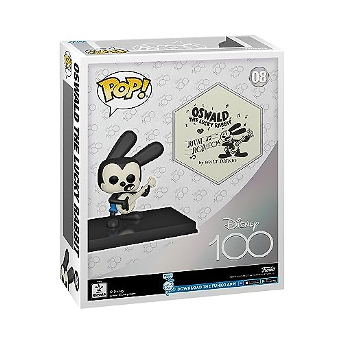 Funko Pop! Art Cover: Disney 100 - Oswald The Lucky Rabbit