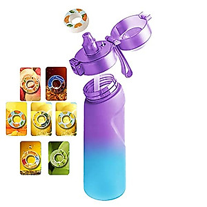 Suitable For air up water bottle with flavor pods,Water Bottle with Flavor Pods,Fruit Fragrance Water Bottle,Scent Water Cup,Sports Water Cup Suitable Outdoor Sports (Red Bull)