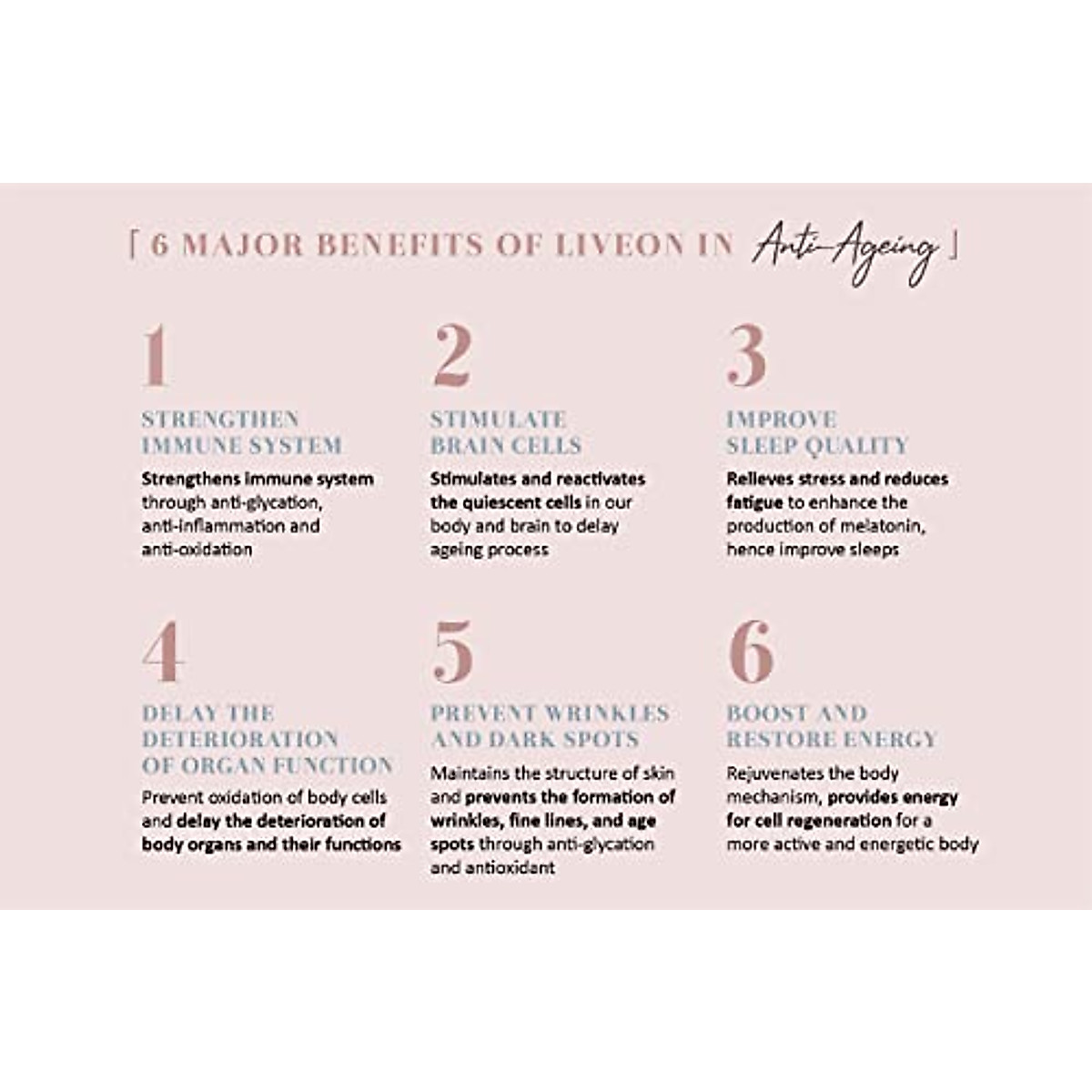 Immority Liveon 100% Natural Pine Bark Extract Beverage Mix Fruits [16 Sachets x 20ml] - High Vitamin C Helps Rejuvenate Beauty to Enhance Skin Appearance & Complexion