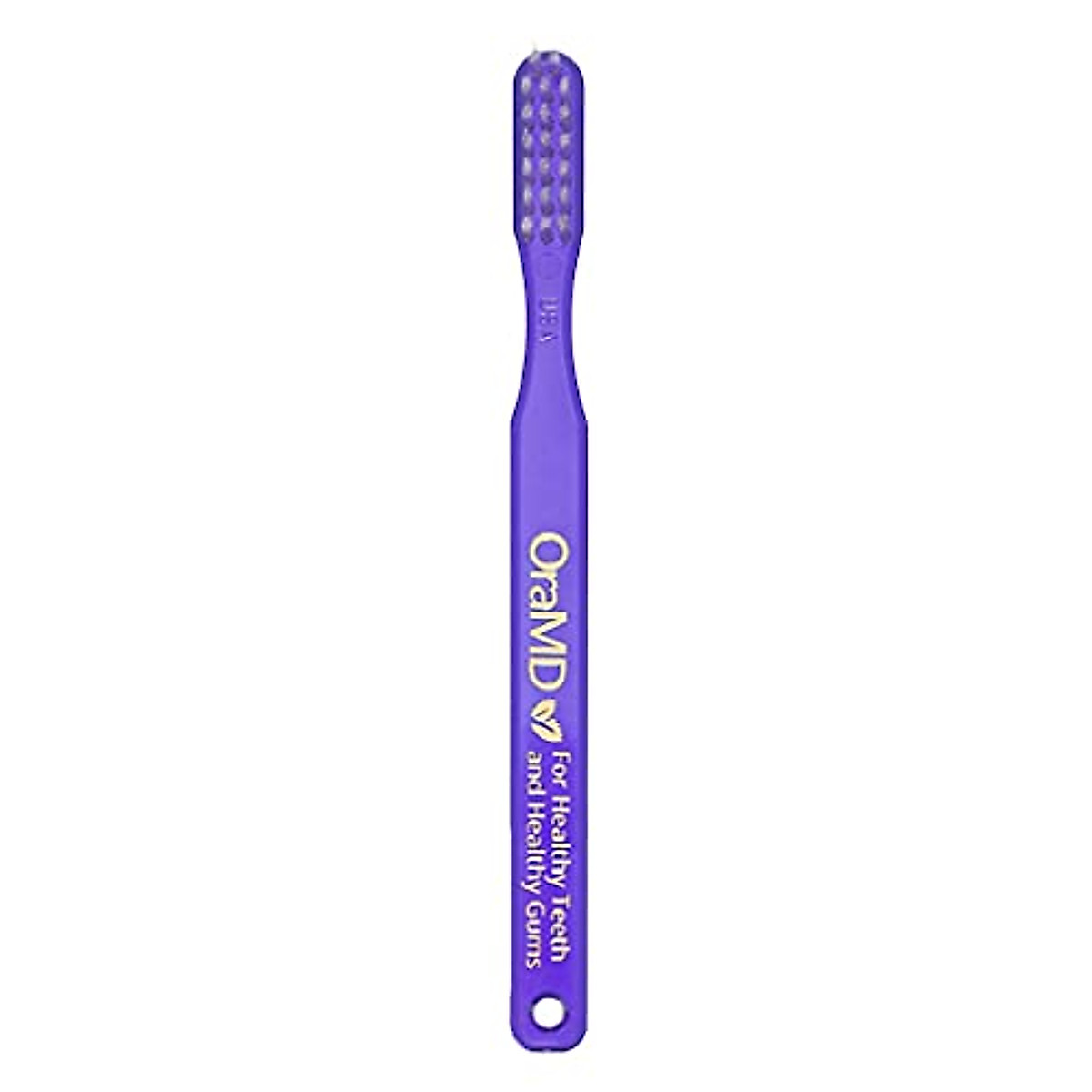 OraMD Soft Bristles Toothbrush - Designed by Dr. Charles C. Bass for Sensitive Teeth and Gums - Manual Toothbrushes with Soft Nylon Bristles for Adults Oral Care - Pack of 6