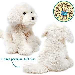 TigerHart Luka The Labradoodle - 12 Inch Stuffed Animal Plush Poodle Dog