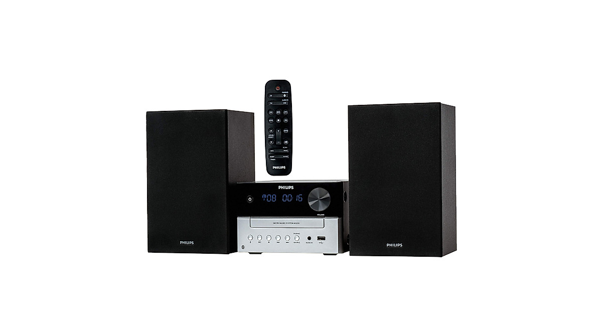 Philips Bluetooth Stereo System with CD, FM Radio & USB | Home Audio