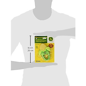 Lamaze John Deere Corn Massaging Baby Teether - John Deere Baby Teething Toy - Newborn Toys for Baby Teething Relief