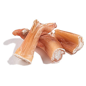 Jack&Pup 6 Inch Bully Sticks for Medium Dogs, Dog Bully Sticks for Small Dogs-6" Bully Sticks for Puppies Bully Sticks Odor Free Long Lasting Dog Chews, Beef Bully Stick (6 Inch Bully Sticks 50 Pack)