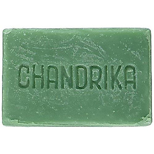 Chandrika Soap Ayurvedic Herbal And Vegetable Oil Soap - 2.64 Oz - Case Of 10