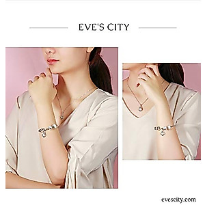 EVESCITY Many Fun Styles Sterling Silver Beads For Charm Bracelets ♥ Best Jewelry Gifts ♥ (Rooster Moana Cock)