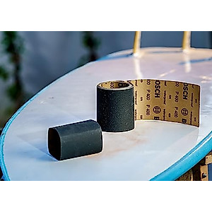 Bosch Professional 1x Sanding Roll SiC (for Coated material, Lacquer, Waterproof, 93 mm x 5 m, P240, Accessory Hand Sanding)