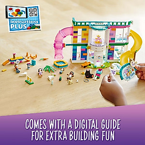 LEGO Friends Pet Day-Care Center 41718 Building Toy Set for Kids, Girls, and Boys Ages 7+ (593 Pieces)
