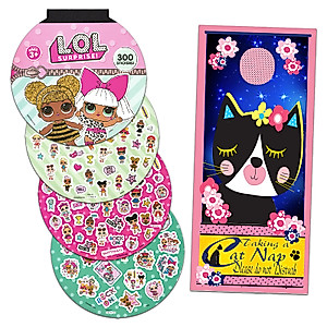 L O L Dolls Bathroom Set for Kids, Toddlers - 5 Pc LOL Accessories Bundle with Body Wash, Shampoo, Bubble Bath, and More (LOL Dolls Bath Toys for Girls)