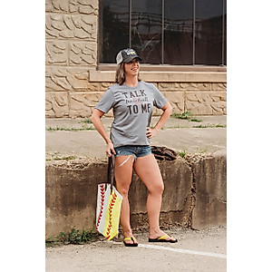 Cocomo Soul Baseball Softball Canvas Tote Bag Handbag Large Oversize Sports 20 x 17 Inches