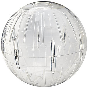 Lee's Kritter Krawler Jumbo Exercise Ball, 10-Inch, Clear, All Breed Sizes