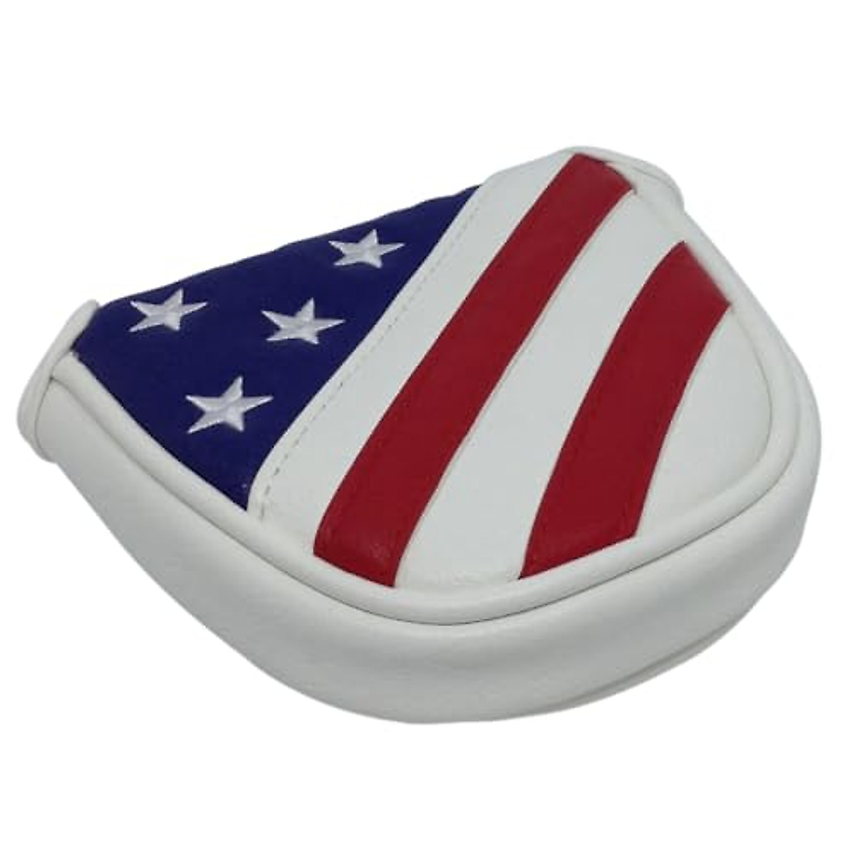 ReadyGOLF: USA Flag Embroidered Putter Cover - Mallet