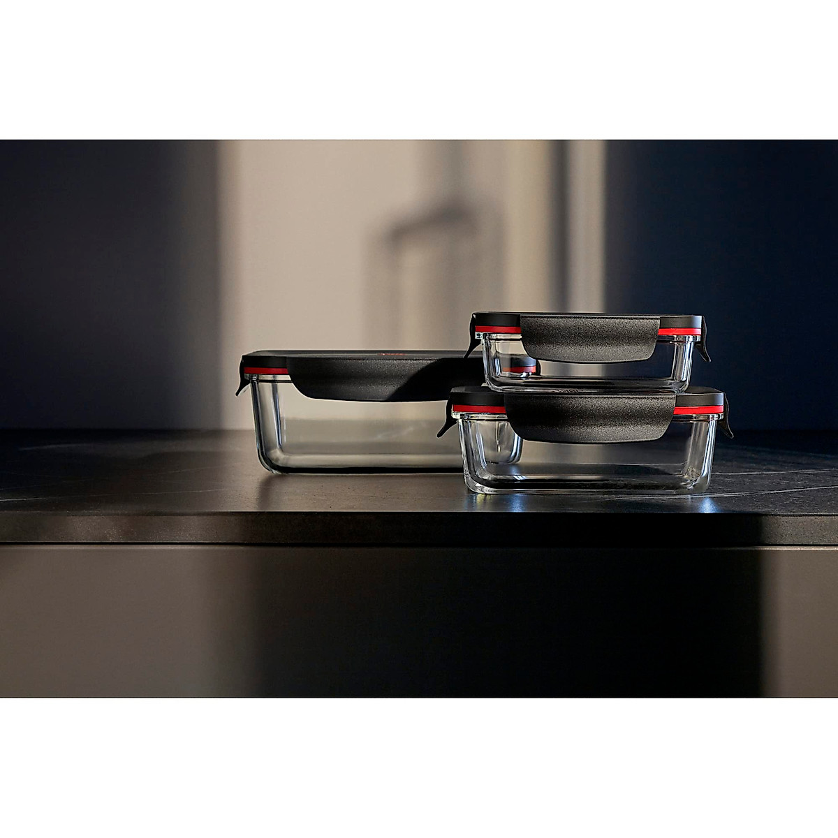 Silit 1, Black, red, Set 3-teilig