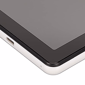 VINGVO HD Tablet, Night Reading Mode 5MP Front 13MP Rear 4G Calling Tablet 100-240V for Android 11 for Reading (White)