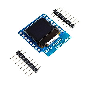 Gump's grocery OLED Shield for WeMos D1 Mini 0.66" inch 64X48 IIC I2C for Arduino Compatible