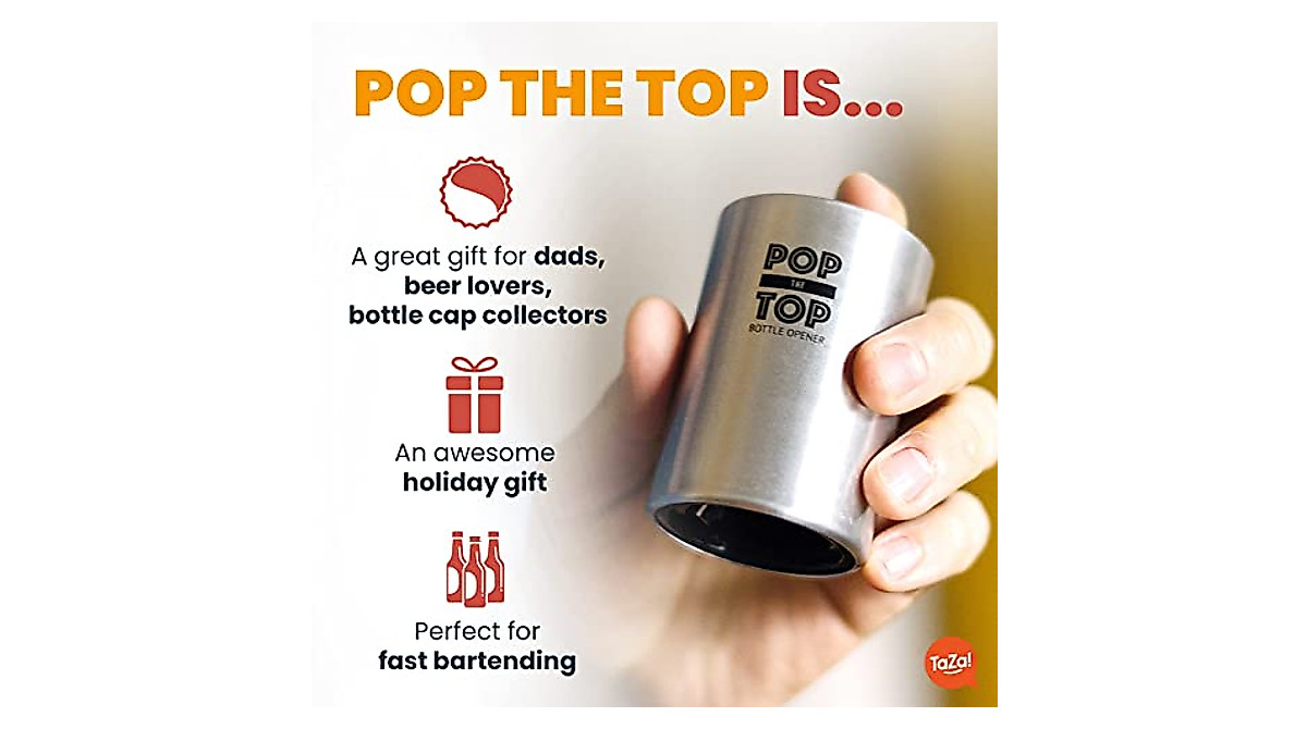 Pop-the-Top Automatic Beer Opener - Easy & Fun Gadget