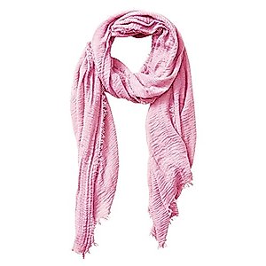 Hadley Wren Women's Lightweight Summer Insect Shield Scarf, Classic Light Pink, One Size