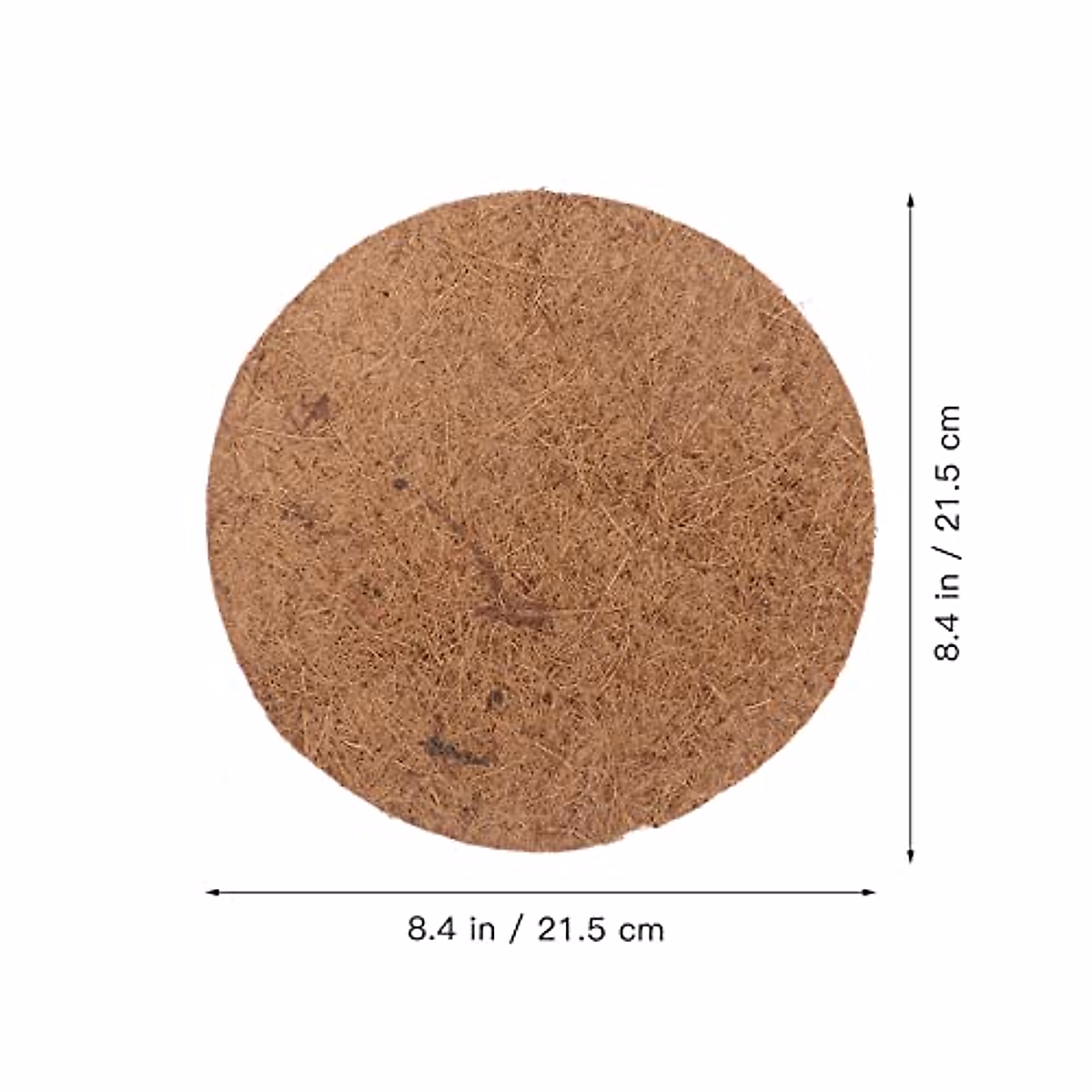 balacoo Natural Pigeon Egg Pads- 10Pcs Fiber Substrate Bird Nest, Bird Nest Mats Classic Bird Nest Pads, Racing Pigeon Breeding Eggs Mat for Finch Chicken Bird Nesting Materials