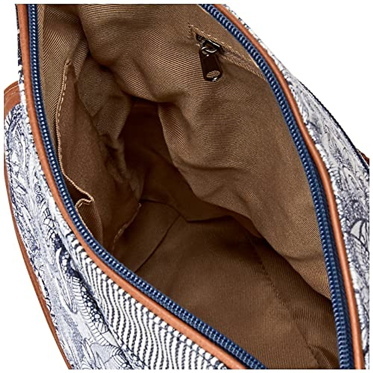 Sakroots Women's Flap Crossbody, Navy Spirit Desert Patch