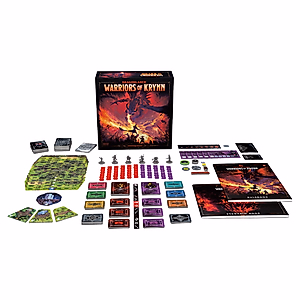 Dungeons & Dragons Dragonlance: Warriors of Krynn, Cooperative Board Game for 3-5 Players