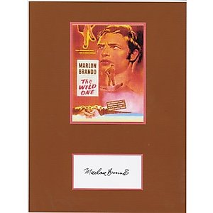 Kirkland Marlon Brando 8 X 10 Autograph Photo on Glossy Photo Paper