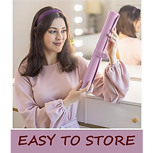 Makeup Mat for Vanity Top Protector, Cover Work Table Waterproof, Oilproof Dustproof Smooth and Soft, Purple 23.6"x11.8"from NemoHome