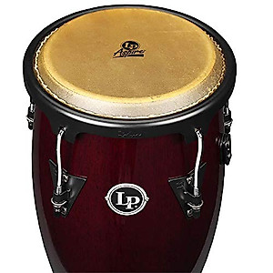 Latin Percussion LPA646-DW Conga Drum Dark Wood / Black