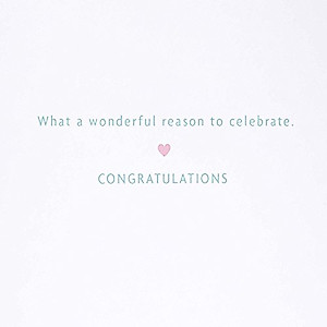 Hallmark Signature Baby Shower Card (Hello Little One)