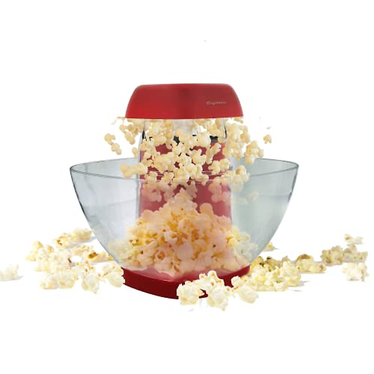 Frigidaire EPM111-RED Deluxe Hot Air Popcorn Popper, Red