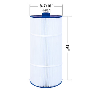 Cryspool Spa Filter Compatible with 6540-488,Sundance Double End 120, PSD125-2000, C-8326, FC-2780, Magnum SU125,125 sq.ft, 1 Pack