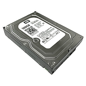 Western Digital Caviar Blue WD5000AAKX 500GB 7200RPM 16MB Cache SATA 6.0Gb/s 3.5in Internal Hard Drive (Renewed) - w/ 1 Year Warranty