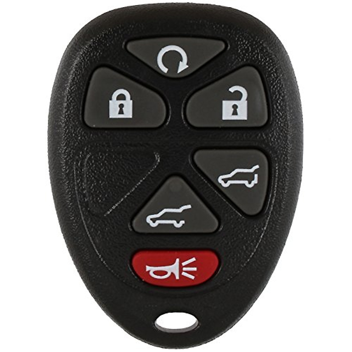 Discount Keyless Replacement Key Fob Car Remote and Uncut Transponder Key Compatible with OUC60270, 15913427, ID 46