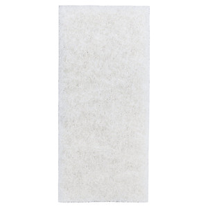 3M 8440 Doodlebug Cleaning Pad, 4.6" x 10" - 5-Pack, White