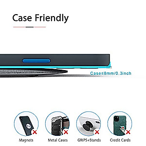 Flat Fabric Wireless Charger, 15W Super Slim Universal Wireless Charging Pad for iPhone 14/13/12/11/XR/X/8, Android Wireless Charger for Galaxy S21/S20 Ultra/S10/Note 10, Pixel 5/4 XL (No AC Adapter)