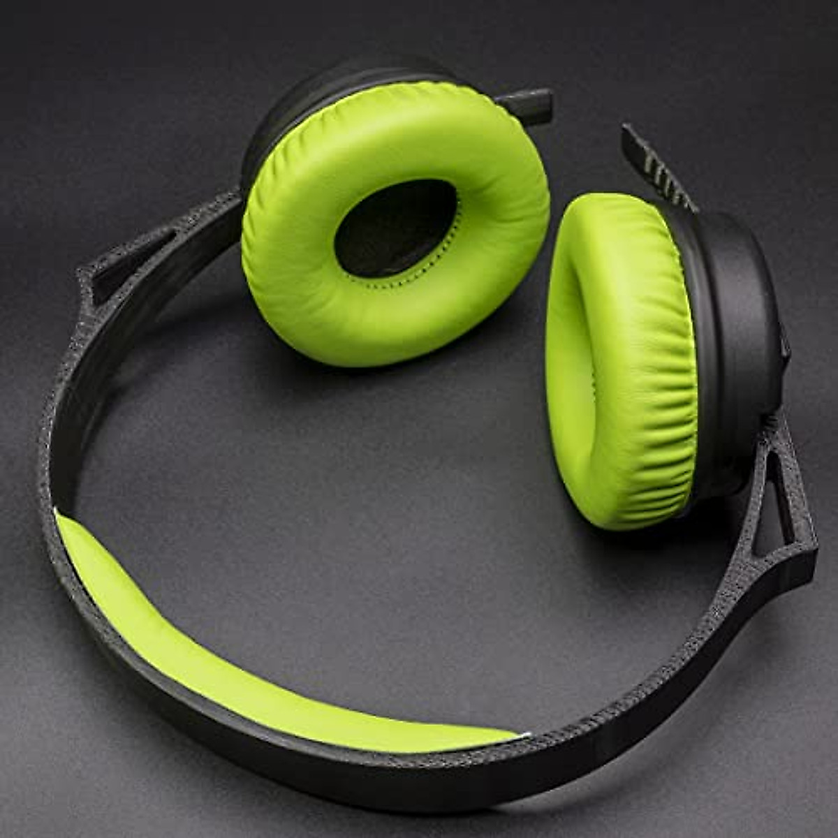 Voarmaks Green Replacement Ear Pads Foam Cushion Headband Compatible with Sennheiser HD25 HD 25 HD 25-1 HD25-1ii HD25SP HMD25 HME25 HMEC25 Headphones