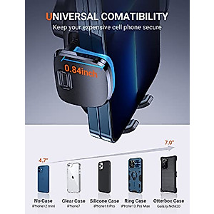 TORRAS [Truck Friendly 15in Car Cup Holder Phone Mount [Easily Install & Adjustable] Long Gooseneck Cupholder Cell Phone Mount for Car Truck Fit with iPhone 13 12 Pro Max Samsung Galaxy S22 S21 & All