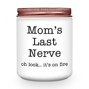Gifts for Mom from Daughter Son, Best Mom Gifts, Funny Mom Christmas Gifts, Birthday Thanksgiving Mothers Day Gifts for Mom Stepmother Adoptive Mother, Mom's Last Nerve