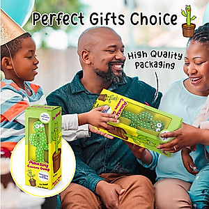 Mimoji Dancing Cactus, Talking Cactus Toy for Baby Cactus Toy Mimic with 60 Popular Songs (Rechargeable)