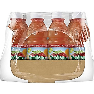 Tropicana 100% Juice, 3 flavor, 10 fl oz (Pack of 24) - Pineapple Peach Mango Juice, Fruit Medley, Strawberry Orange Juice