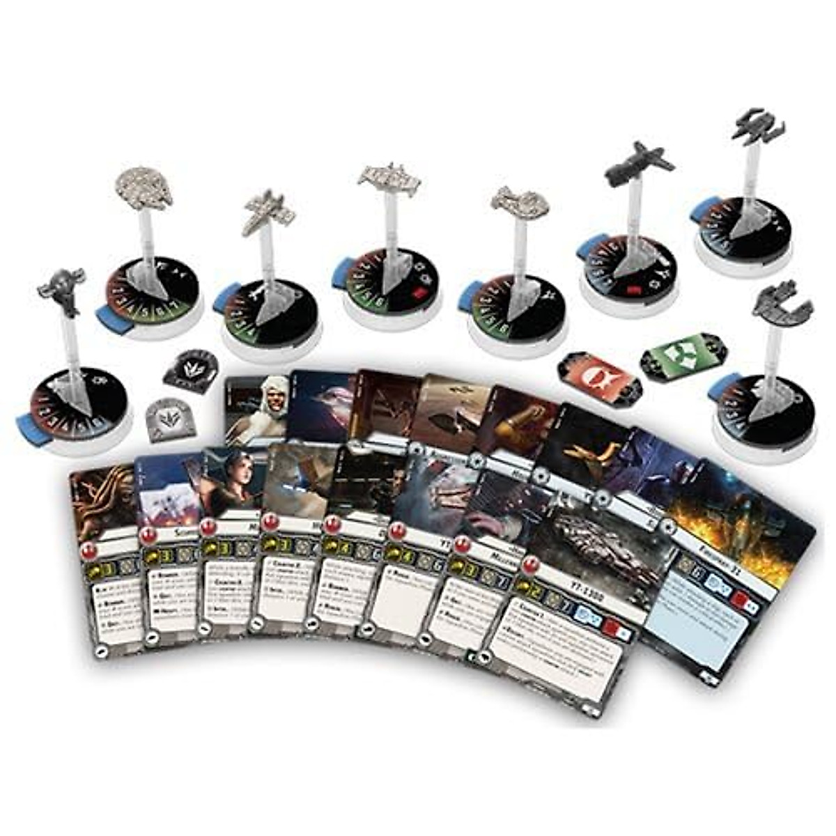 Star Wars: Armada Rogues and Villains EXPANSION PACK - Notorious Heroes & Infamous Villains! Tabletop Miniatures Strategy Game, Ages 14+, 2 Players, 2 Hour Playtime, Made by Atomic Mass Games