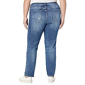 KUT from the Kloth Rachael High-Rise Fab Ab Mom Button Fly Reg Hem in Teaching - High-Rise fit, and Comfy Women's Jeans 8 28