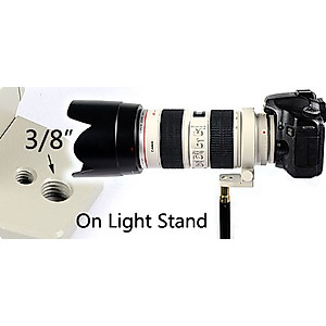 DSLRKIT Tripod Mount Ring B (W) for Canon 70-200mm f/2.8L is II USM & EF 100-400mm f/4.5-5.6L is USM