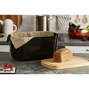 Joseph Joseph Bread Box with Removable Bamboo Cutting Board