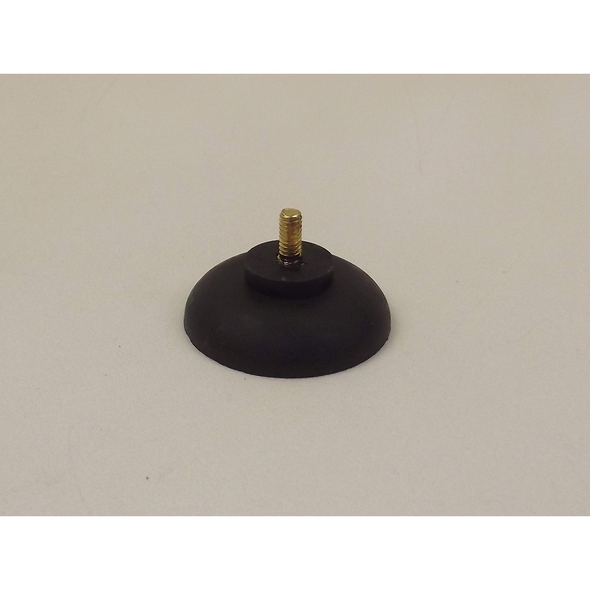 JL Missouri Parts 4X 3/8" #8-32 Screw in 1 1/2" Rubber Suction Cup, 1/2" Tall, Made in USA