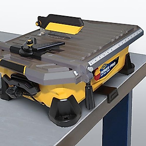 QEP 22900Q Power 1 HP Pro Tile Wet Saw, 7-Inch