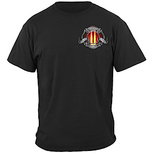 fire fighter accessory | Red Tribute High Honor Firefighter Shirt ADD135-FF2090XXL