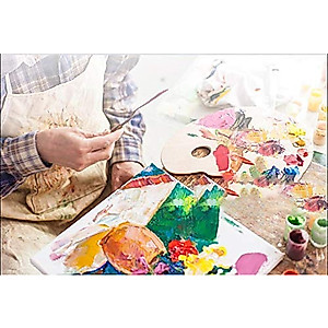 Paint by Numbers Adult Kit with Frame, DIY Oil Painting Kit for Kids Beginner 16x20 inches, Vincent Van Gogh Series, The Church in Auvers 1252