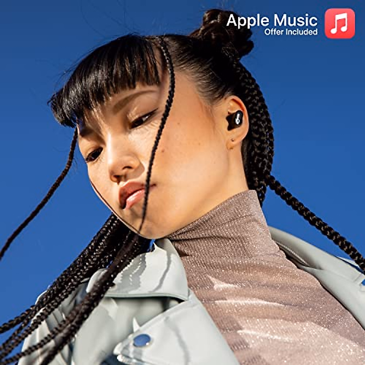 Beats Studio Buds - True Wireless Noise Cancelling Earbuds - Black with AppleCare+ (2 Years)